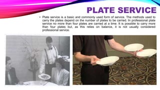 FOOD AND BEVERAGE SERVICE PROCEDURES | PPTX