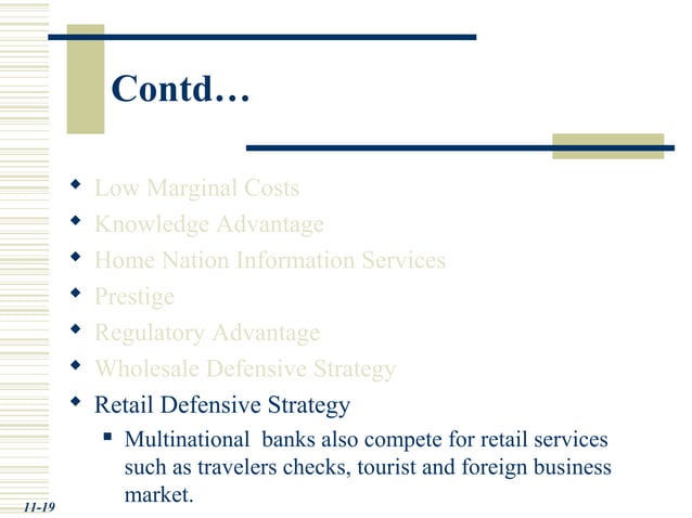 International banking | PPT