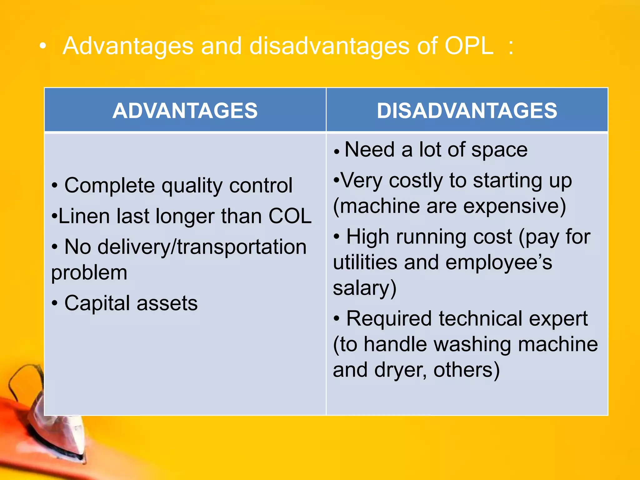 HOUSEKEEPING OPERATION: LINEN AND LAUNDRY | PPTX
