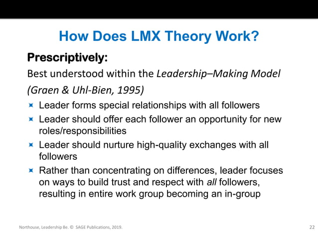 Leadership Member Exchange (LMX) Theory pdf. | PDF | Business and Finance