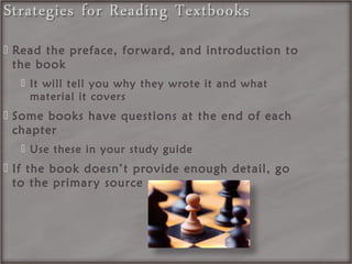 Reading College Textbooks | PPT | Educational Assessment | Education