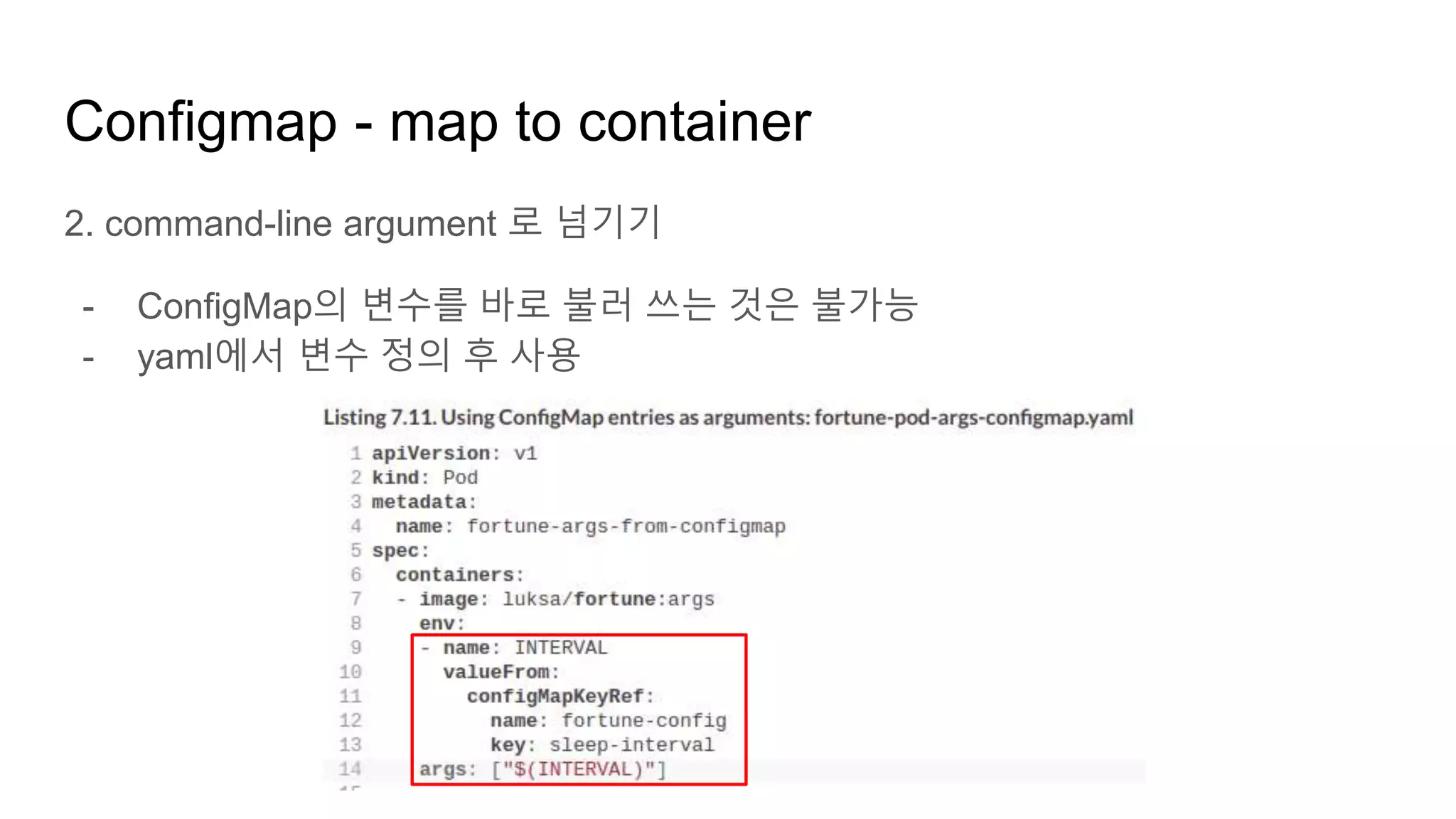 Ch7,8. Configmaps, Secrets and API | PPTX