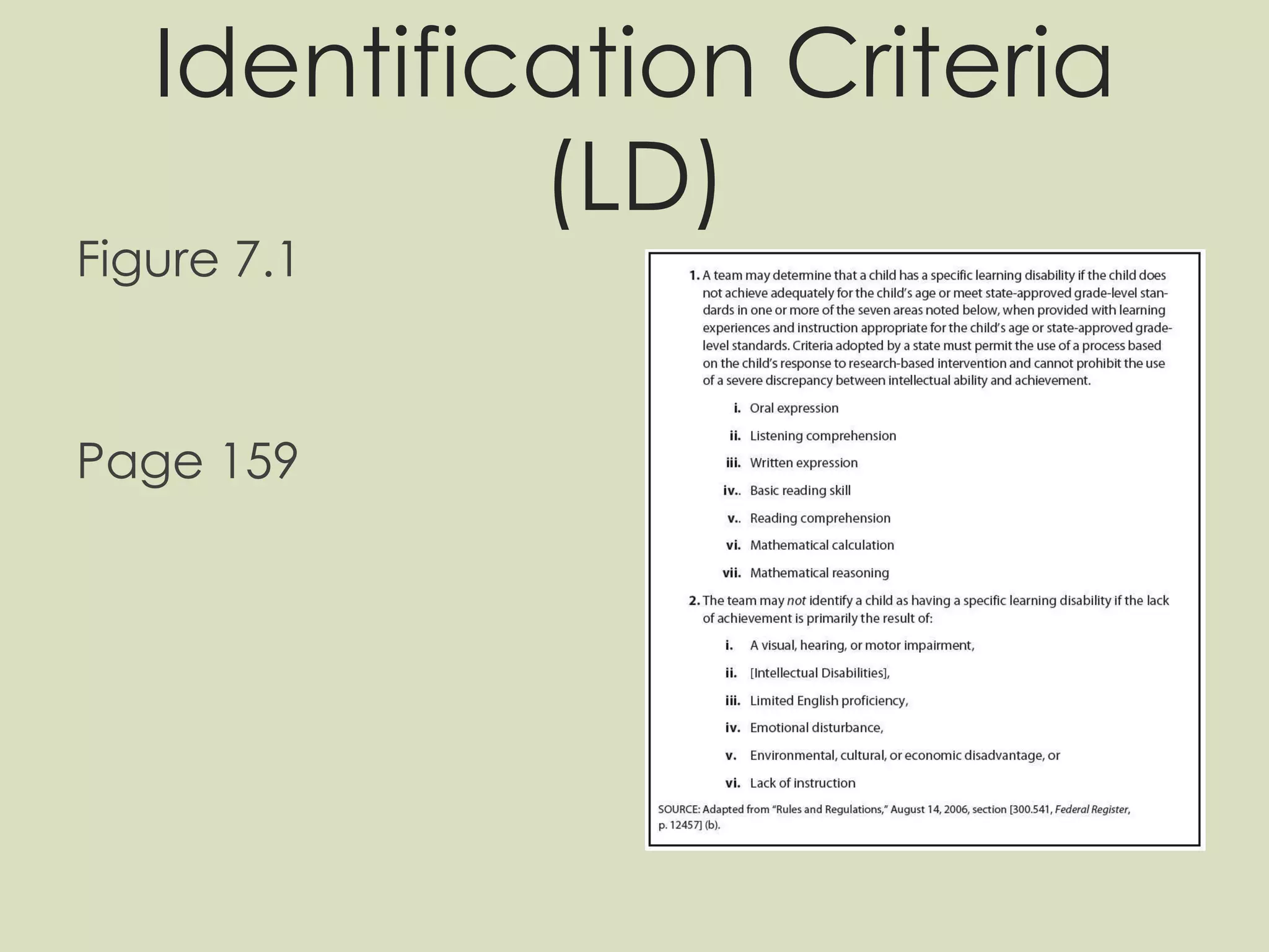 Learning Disabilities, ADHD, and Emotional/Behavioral Disorders | PPT