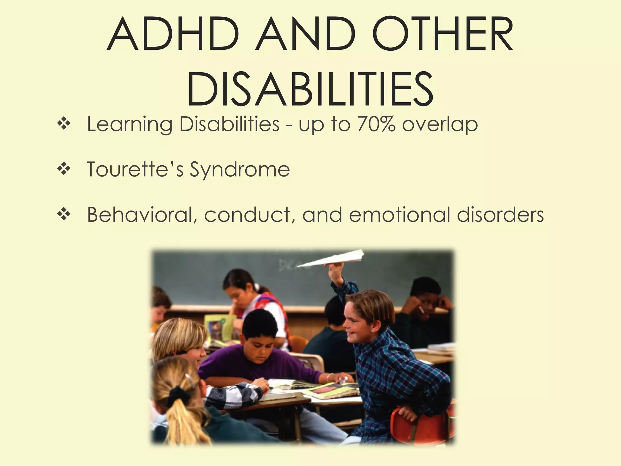 Learning Disabilities, ADHD, and Emotional/Behavioral Disorders | PPT