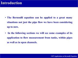 Application on bernoulli equation | PDF