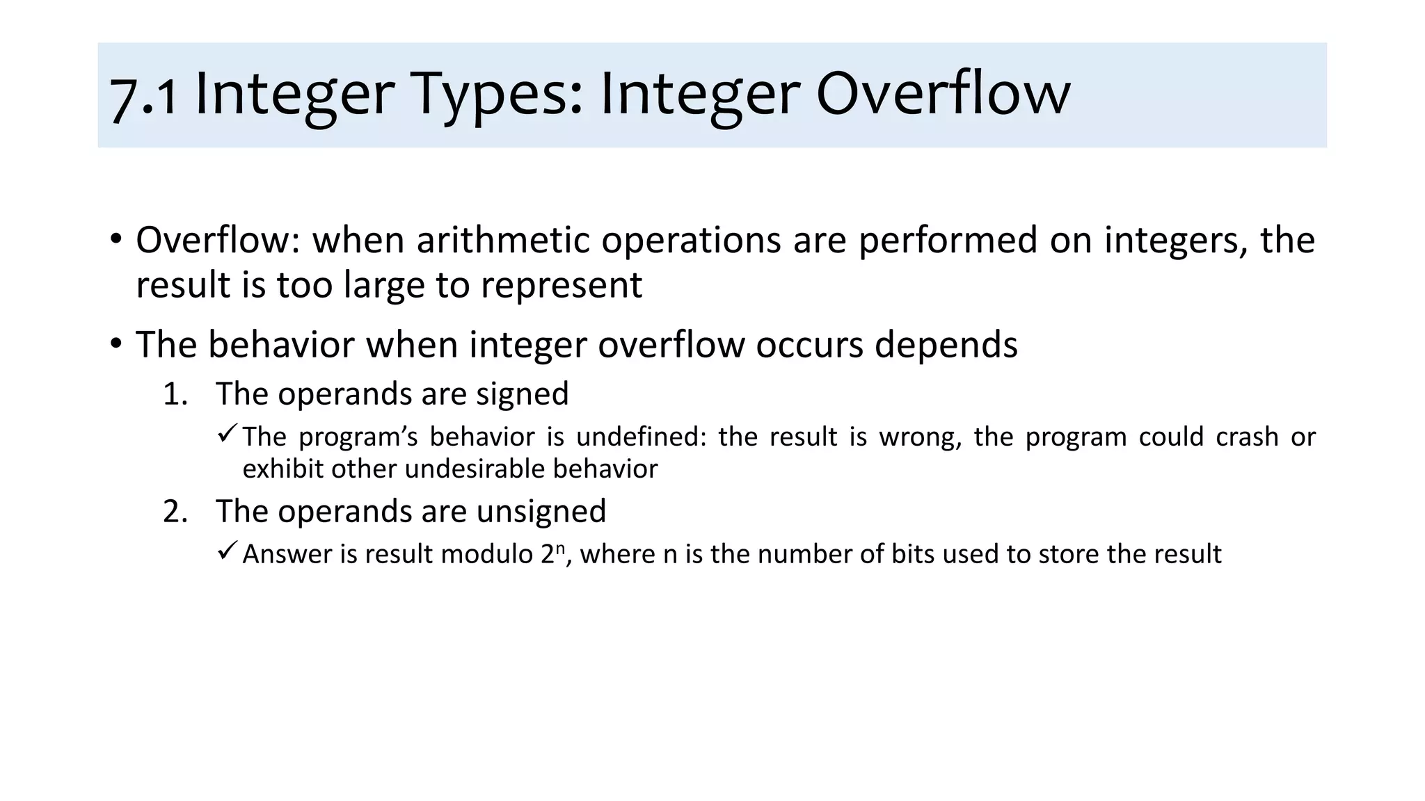 Ch7 Basic Types | PPT