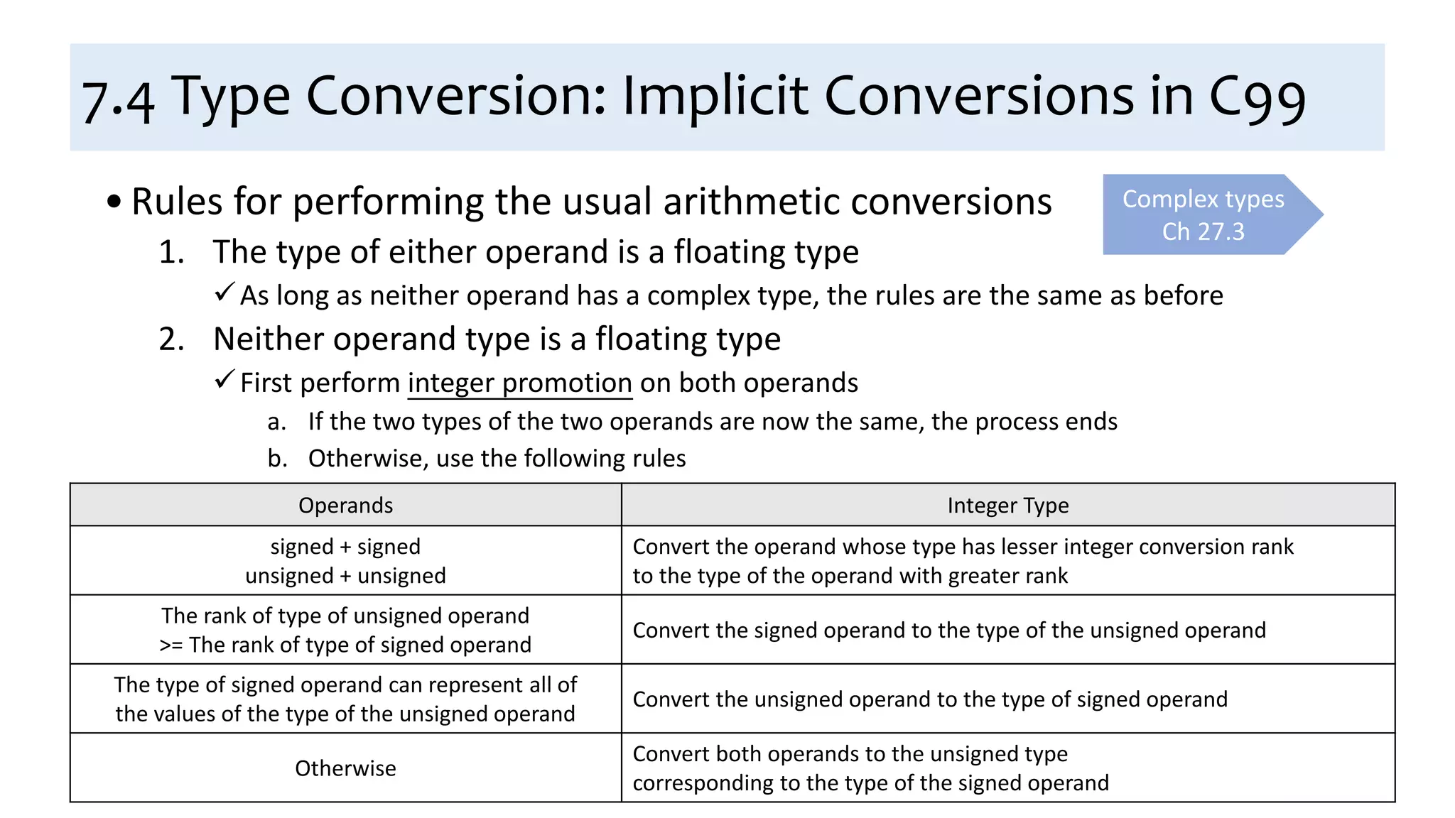 Ch7 Basic Types | PPT