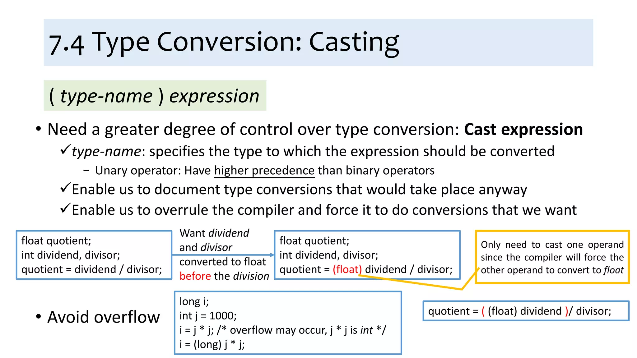 Ch7 Basic Types | PPT
