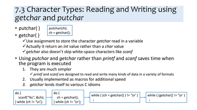 Ch7 Basic Types | PPT