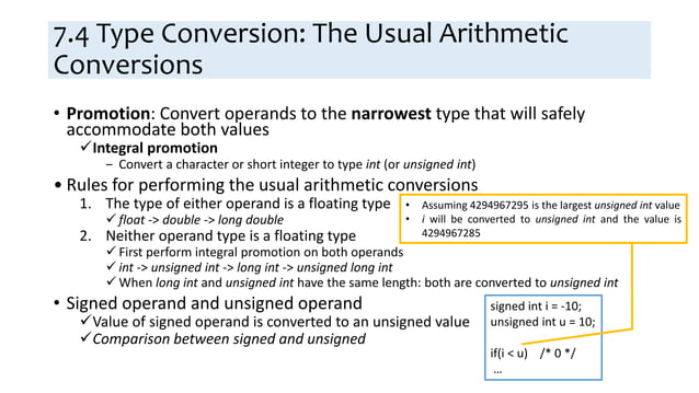 Ch7 Basic Types | PPT