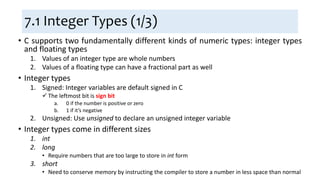 Ch7 Basic Types | PPT