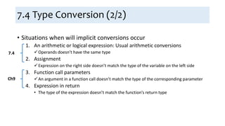 Ch7 Basic Types | PPT