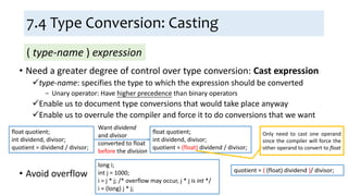 Ch7 Basic Types | PPT