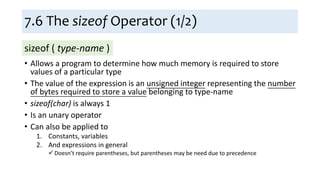 Ch7 Basic Types | PPT