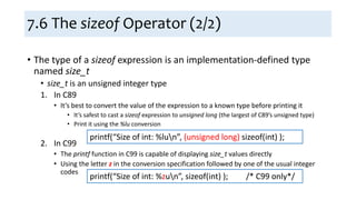 Ch7 Basic Types | PPT