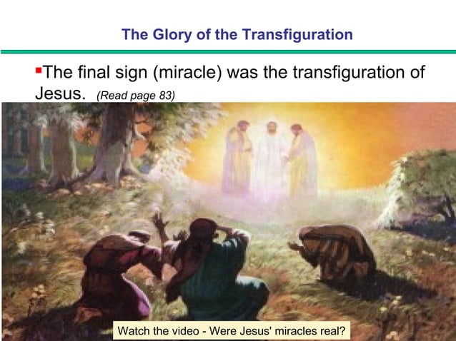 Miracles of Jesus | PPT