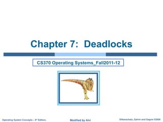 Deadlocks in Opearting Systems, detection, handling, recovery | PPT