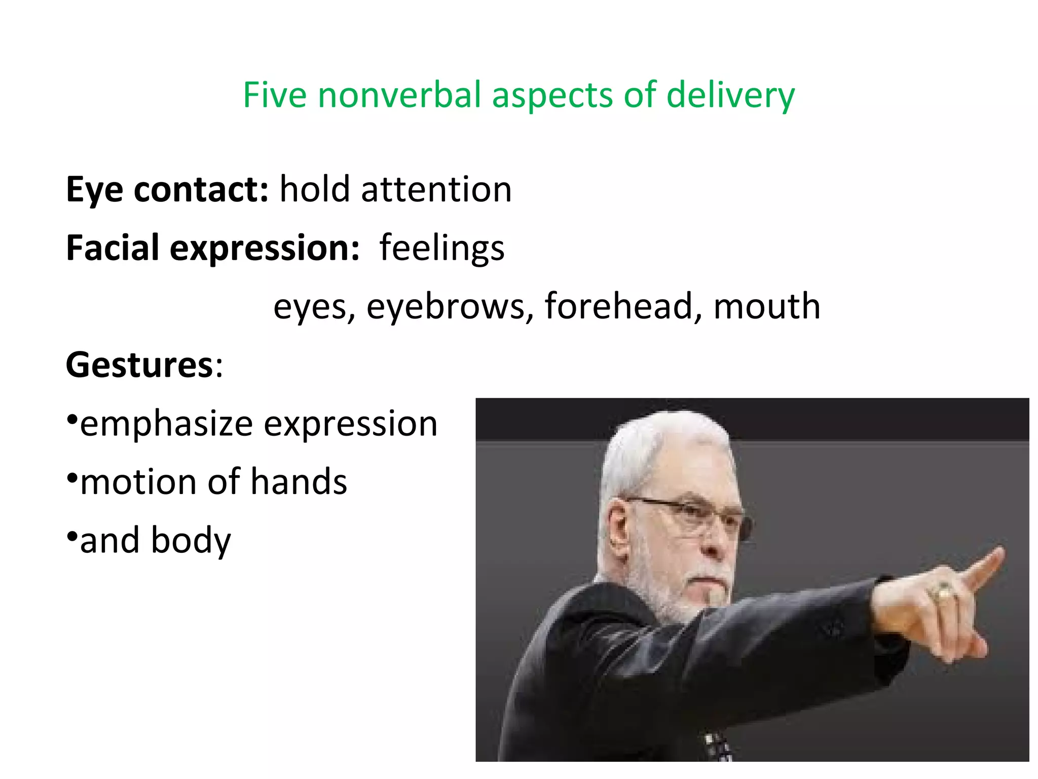 Ch7 delivering speeches (modes of delivery) | PPT