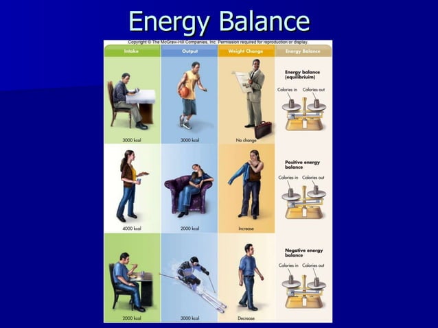 Ch7 Energy Balance and Weight Control | PPT
