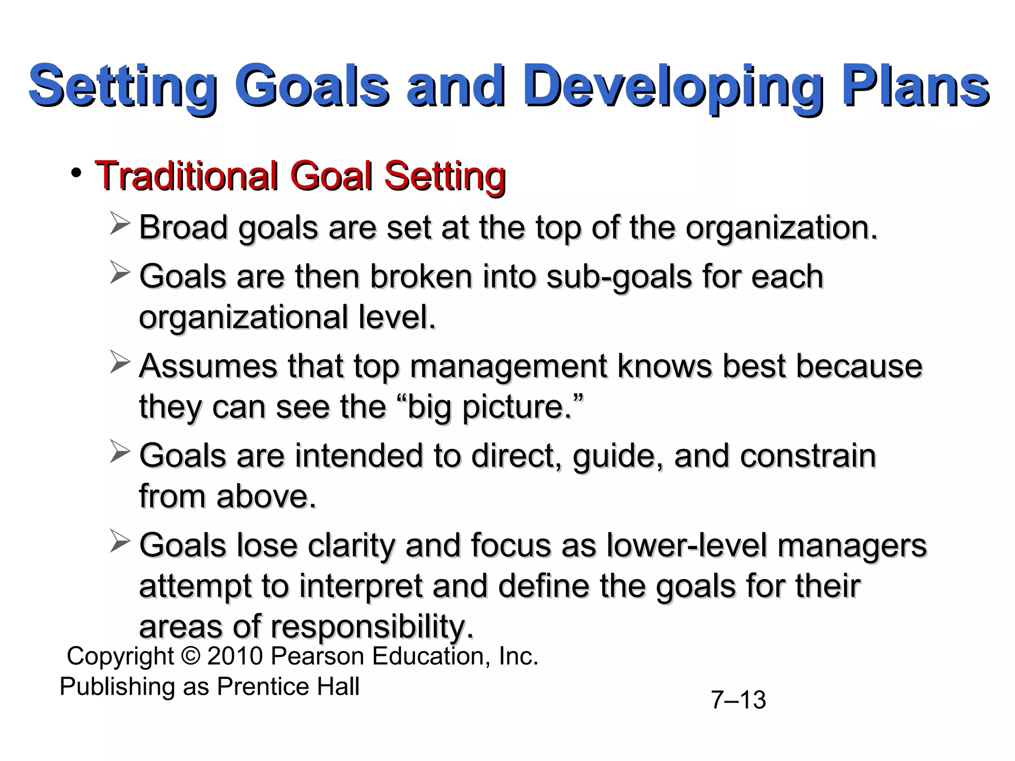 Ch 7 foundations of planning | PPT