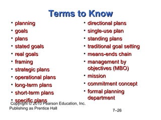 Ch 7 foundations of planning | PPT