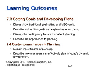Ch 7 foundations of planning | PPT