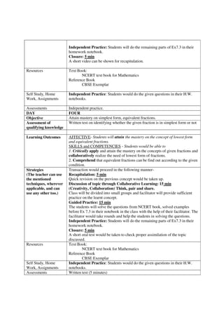 Ch 7 fractions_lesson pla_npdf | PDF