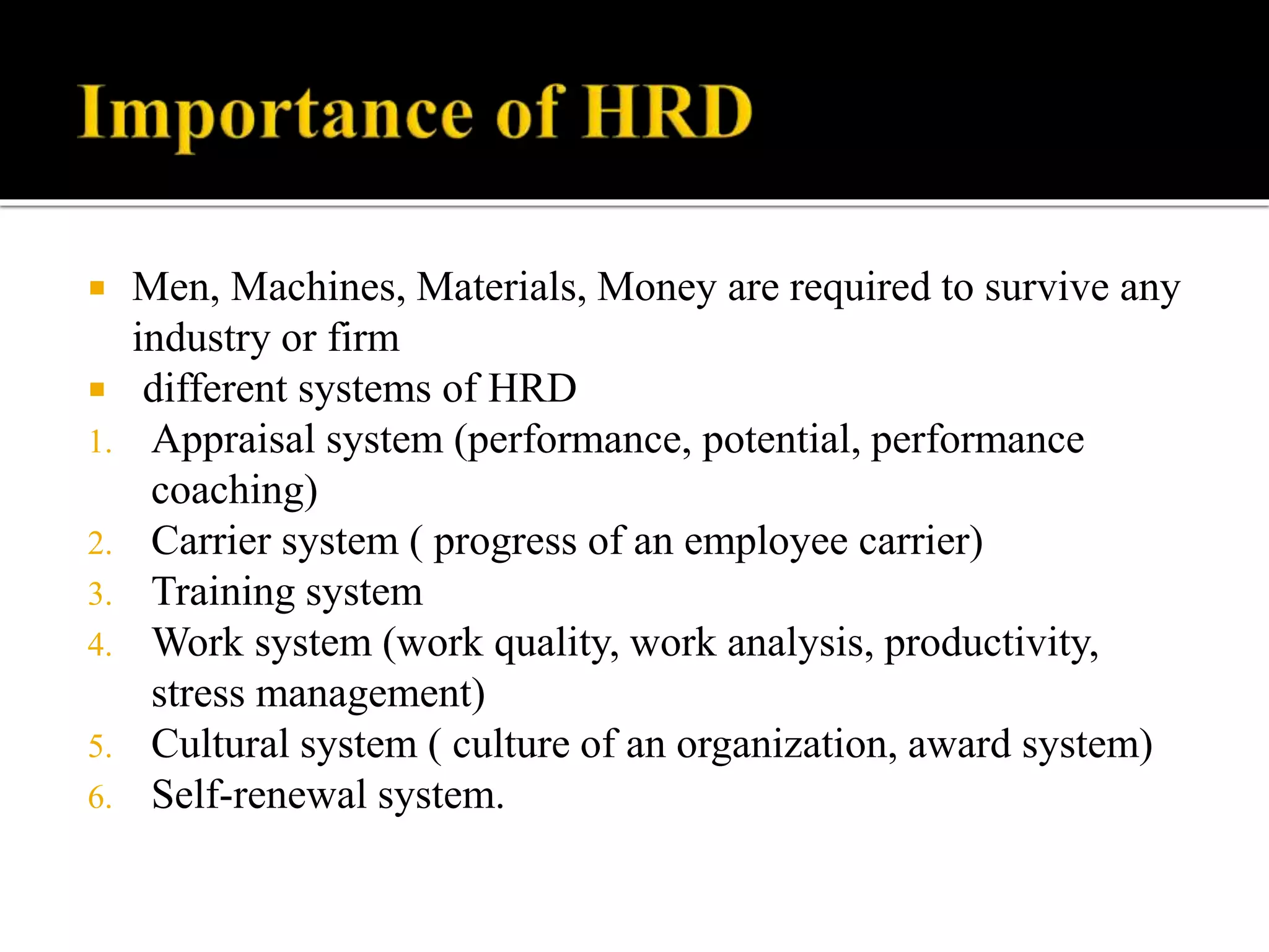 Human resources development & management information system | PPT