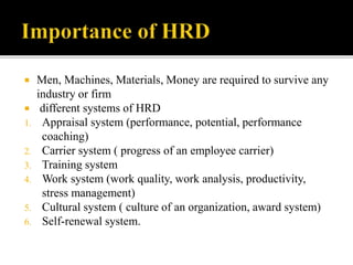 Human resources development & management information system | PPT