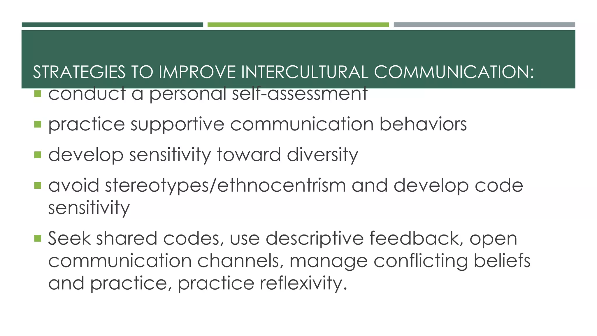 Ch7 intercultural communication power point | PPTX
