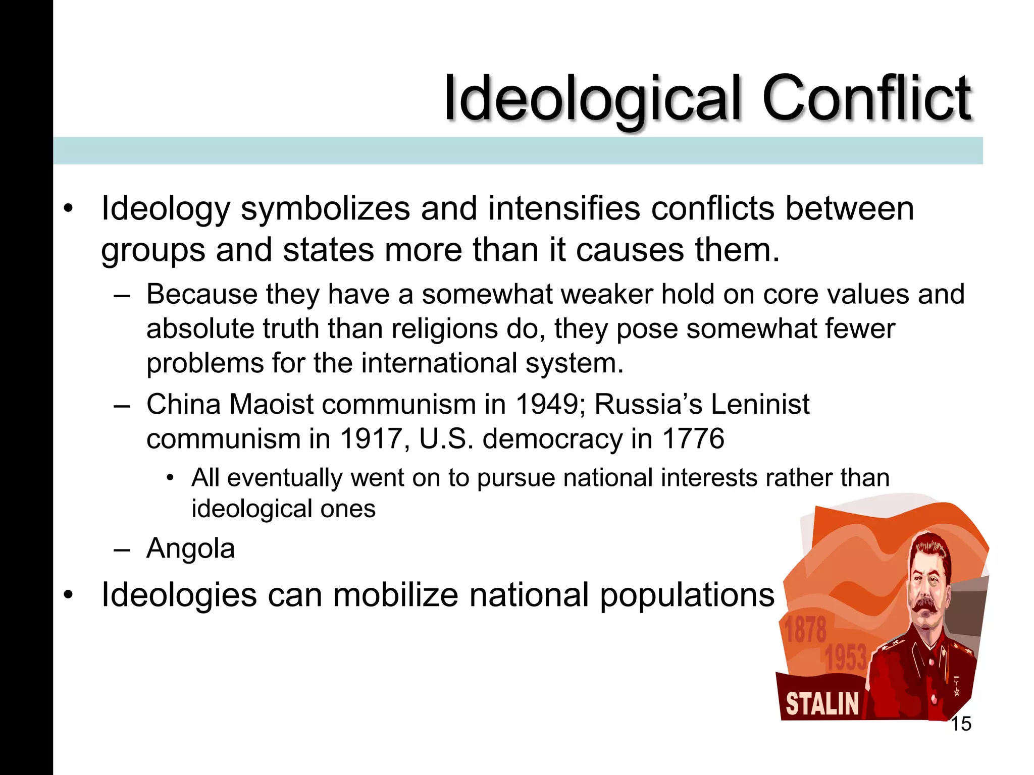 International Conflict | PPTX