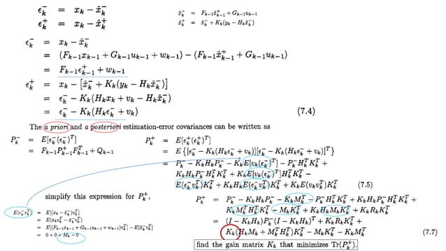 Sensor Fusion Study - Ch7. Kalman Filter Generalizations [김영범] | PPT