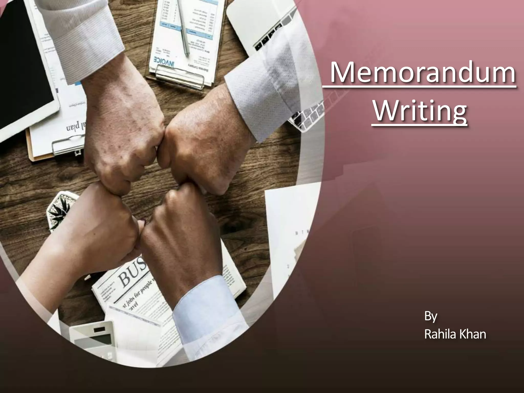 How to Write Effective Memos | PPT