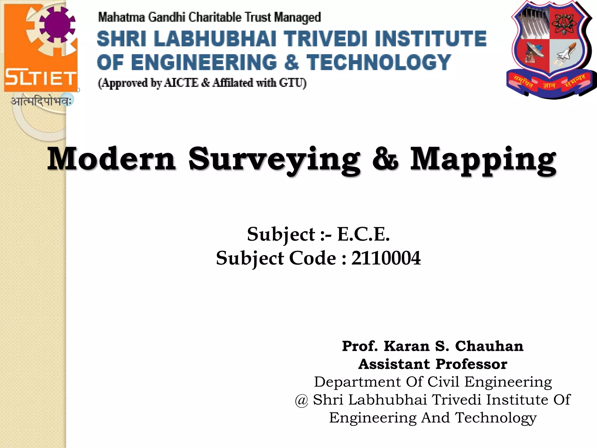 Modern Surveying & Mapping | PDF