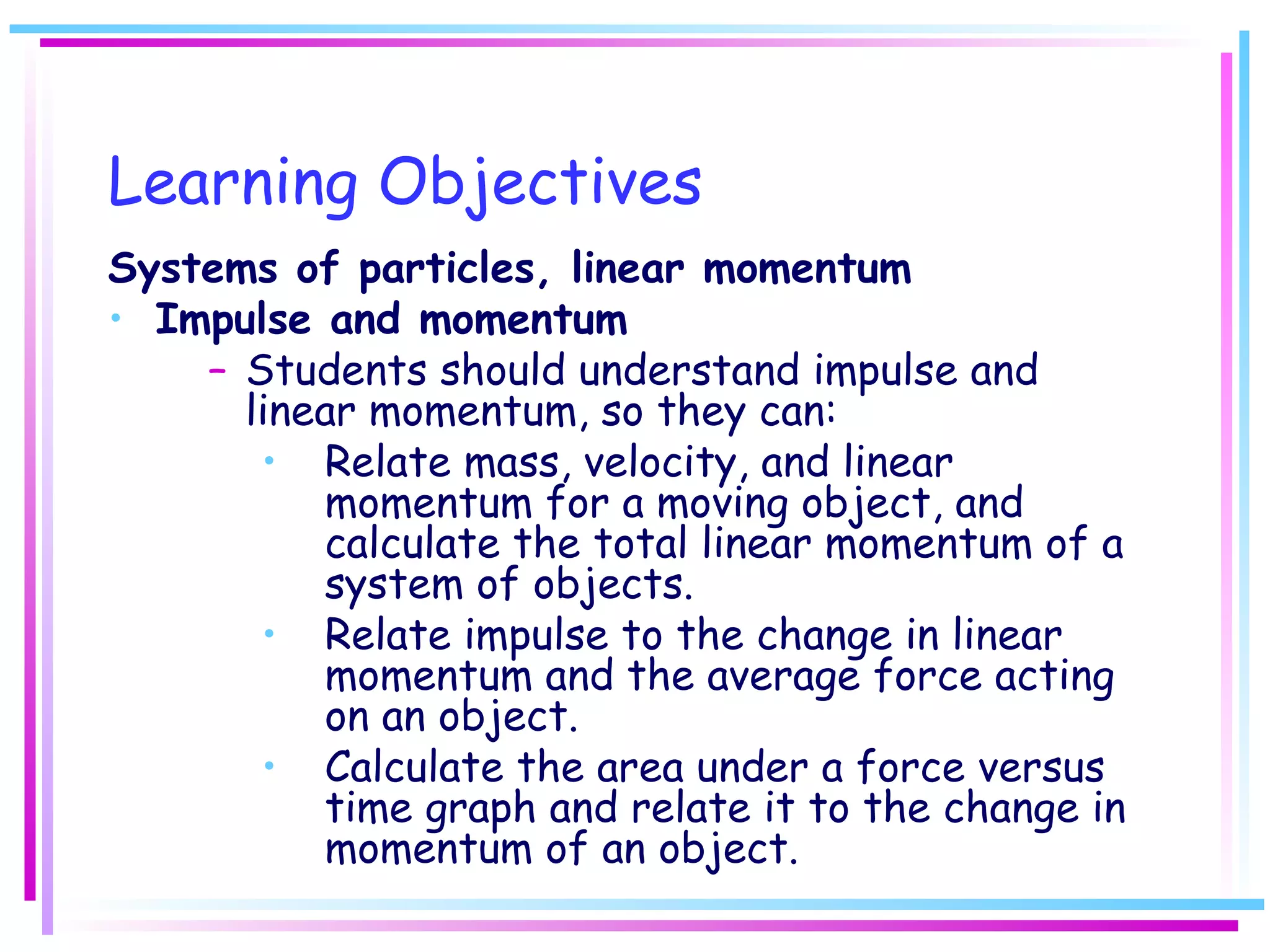 Ch 7 Momentum | PPT