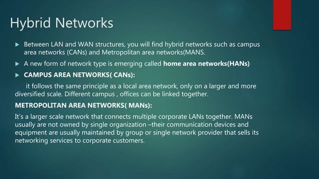 Networks | PPTX | Computer Networking | Computing
