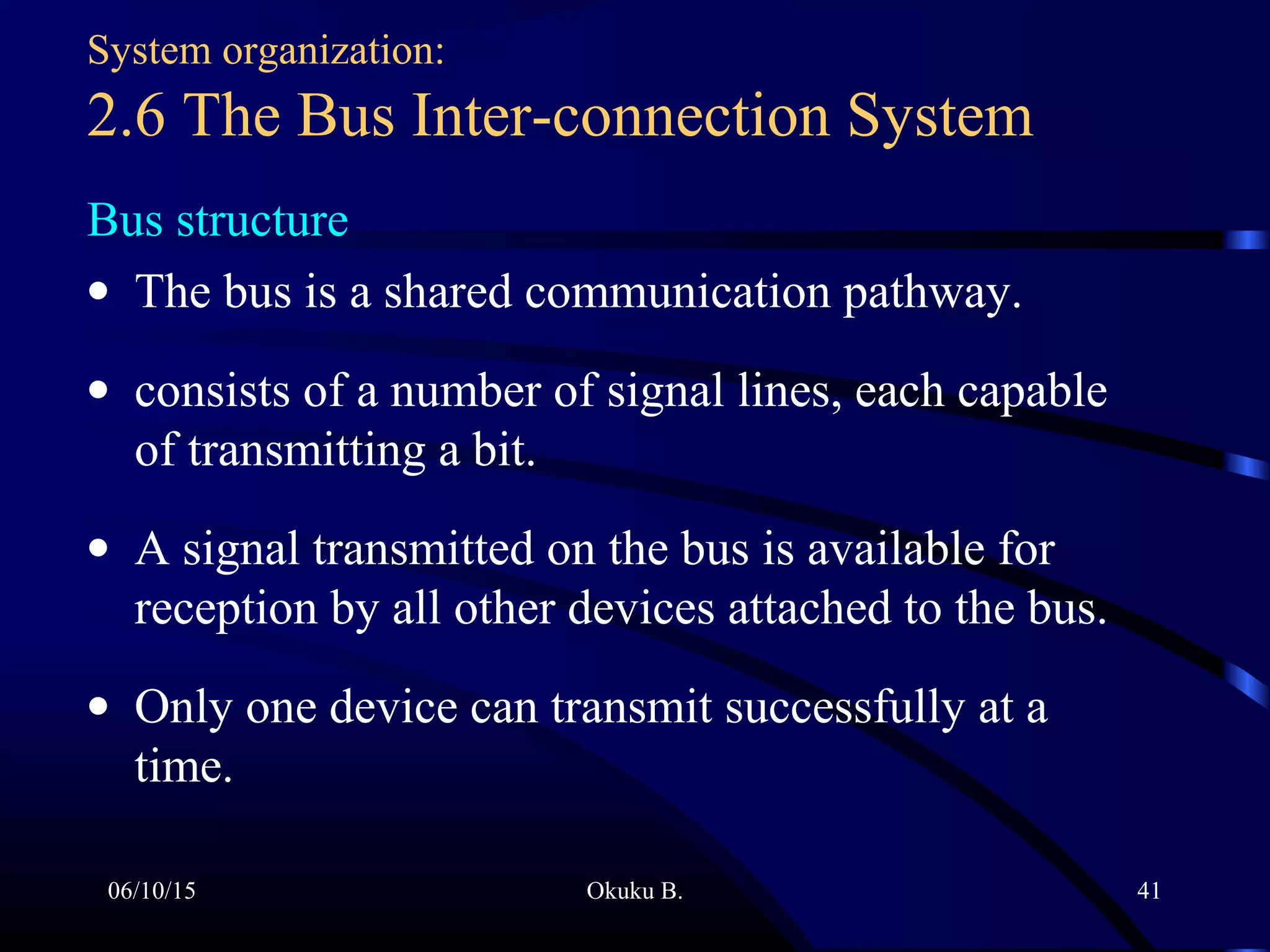hierarchical bus system | PPT