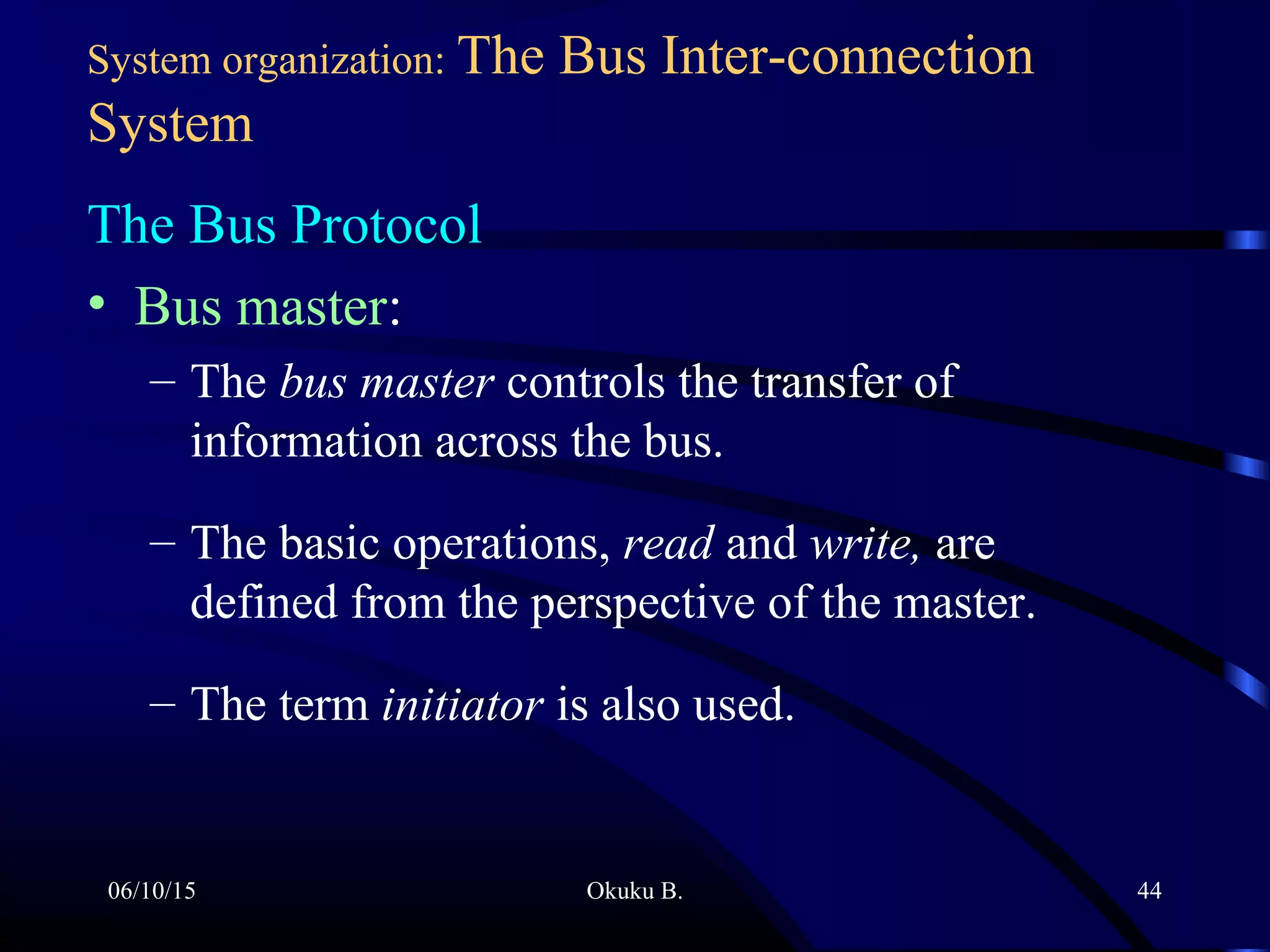hierarchical bus system | PPT