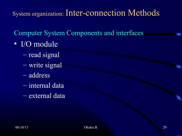 hierarchical bus system | PPT