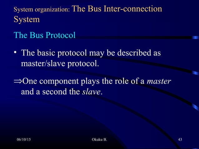 hierarchical bus system | PPT