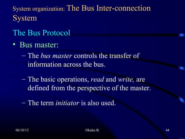 hierarchical bus system | PPT