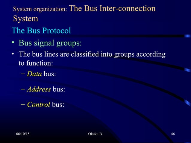 hierarchical bus system | PPT