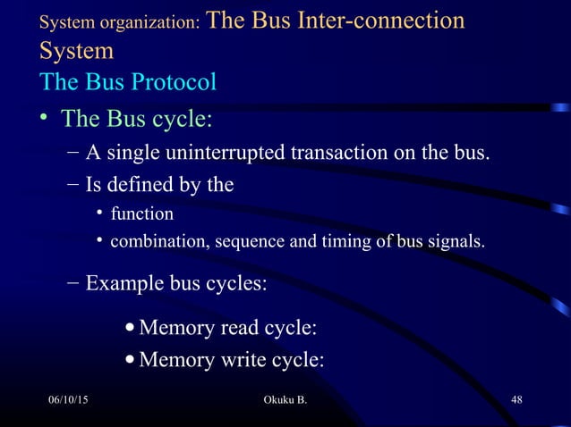 hierarchical bus system | PPT