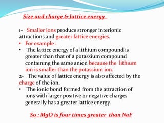Ionic bonds and Ionic compounds | PPTX