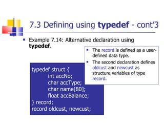 Ch7 structures | PPT