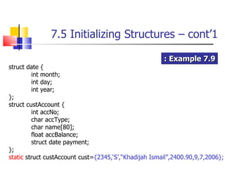 Ch7 structures | PPT