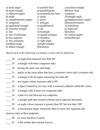Ch 7 test review | DOC | Physics | Science