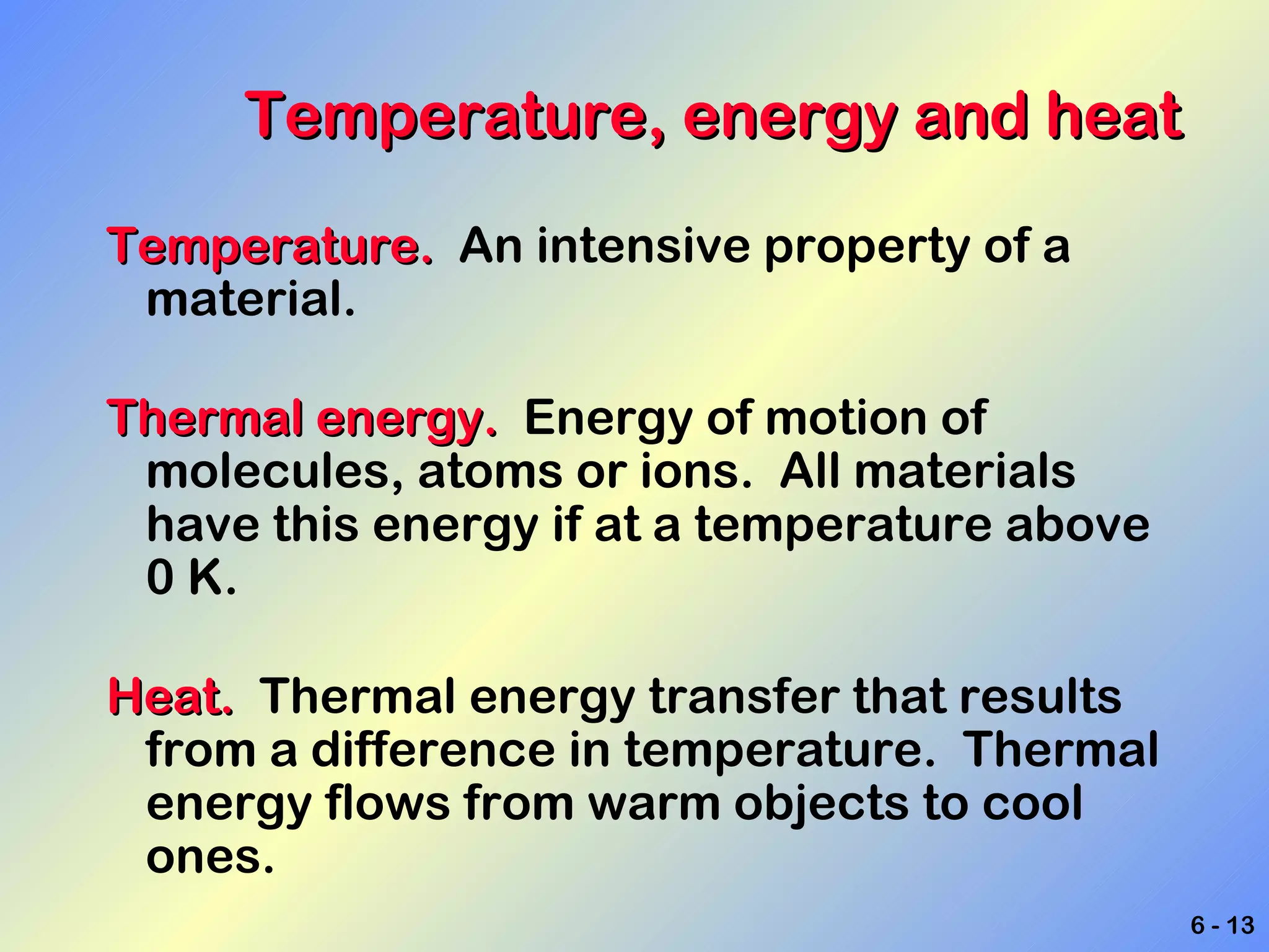 Ch 7 thermodynamics | PPT