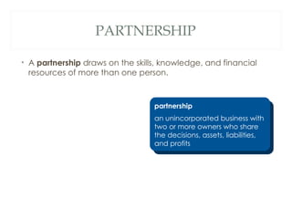 Type of Business Ownership in an org.ppt