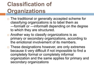 Ch7 Types of Organization.pptx | Non-Profit Organizations | Industries